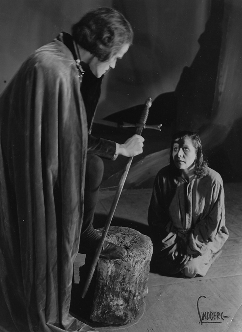 Macbeth, Helsingborg stadsteater, Sture Ericson, Dagny Lind, 1944