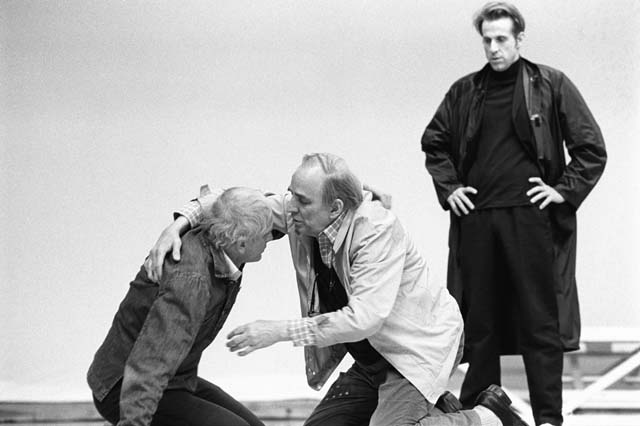 Hamlet, bakombild, Bergman, Bergman, Peter Stormare, Per Myberg ...