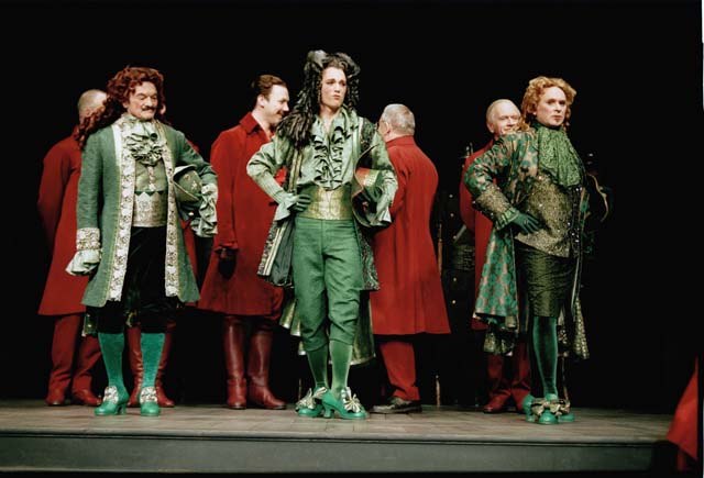 Maria Stuart, Dramaten, Tord Peterson, Ulf Strandberg, Pierre Wilkner, 2000