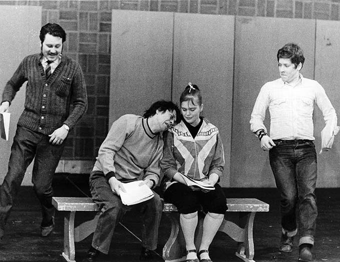 Show, Dramaten, 1971, Carl Billquist, Allan Edwall, Kari Sylwan, Peter ...