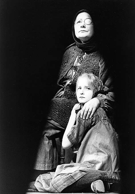 Woyzeck, Dramaten, 1969, Sif Ruud, Madeleine Fjellström