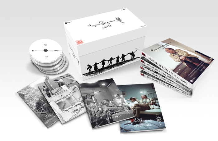 Collector's box of Bergman films