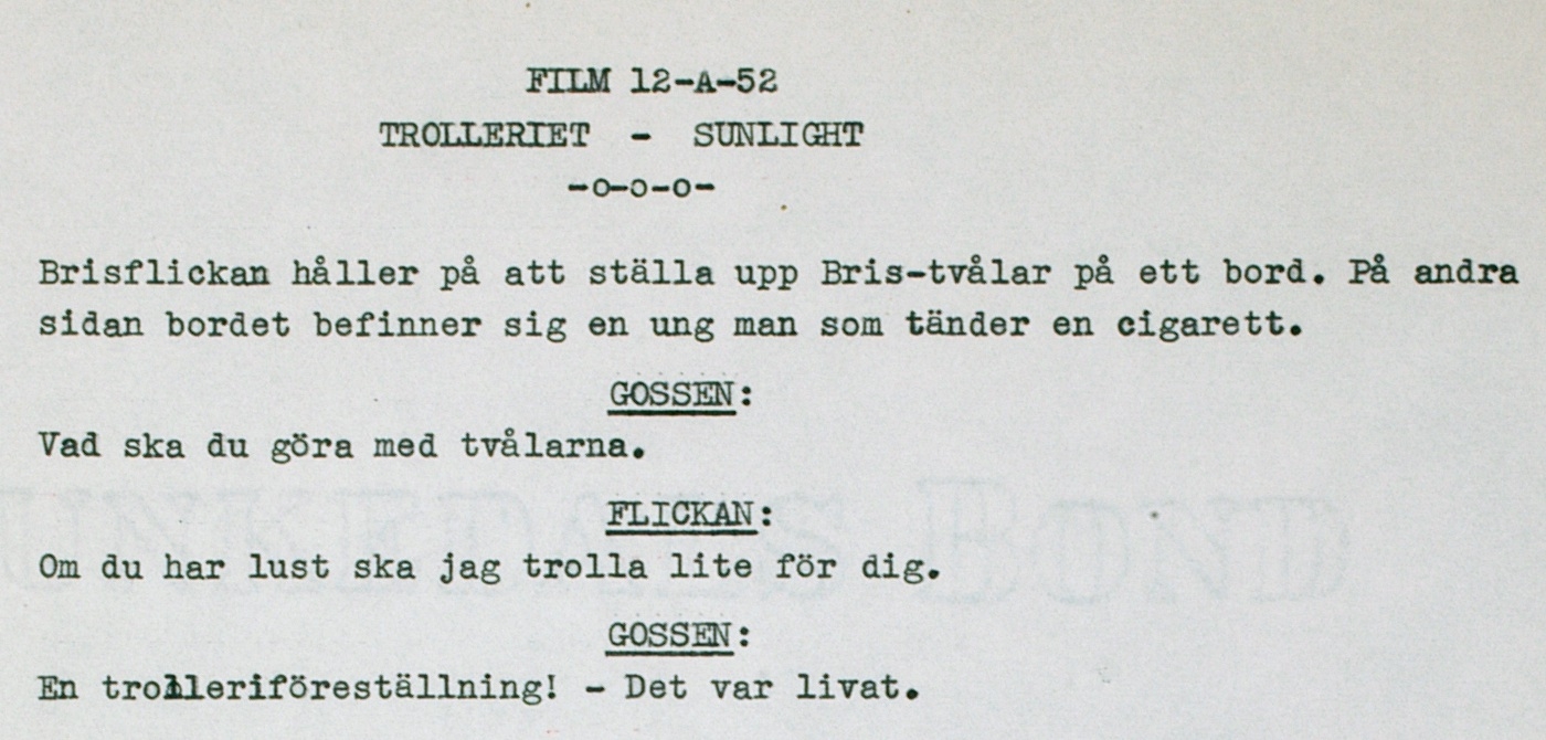 Writings, Writings, Writings, Writings - Productions - Ingmar Bergman